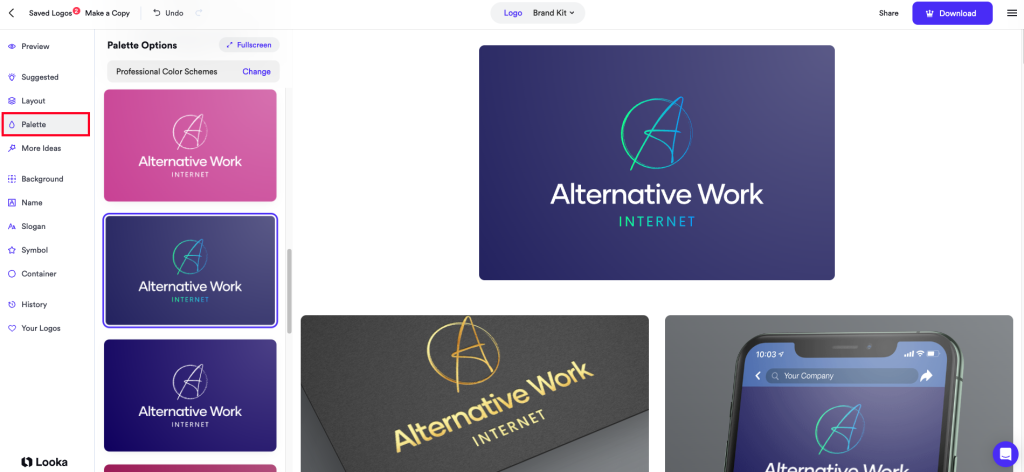 AIロゴ生成サービスLookaとは？使い方や料金は？ - Alternative Work
